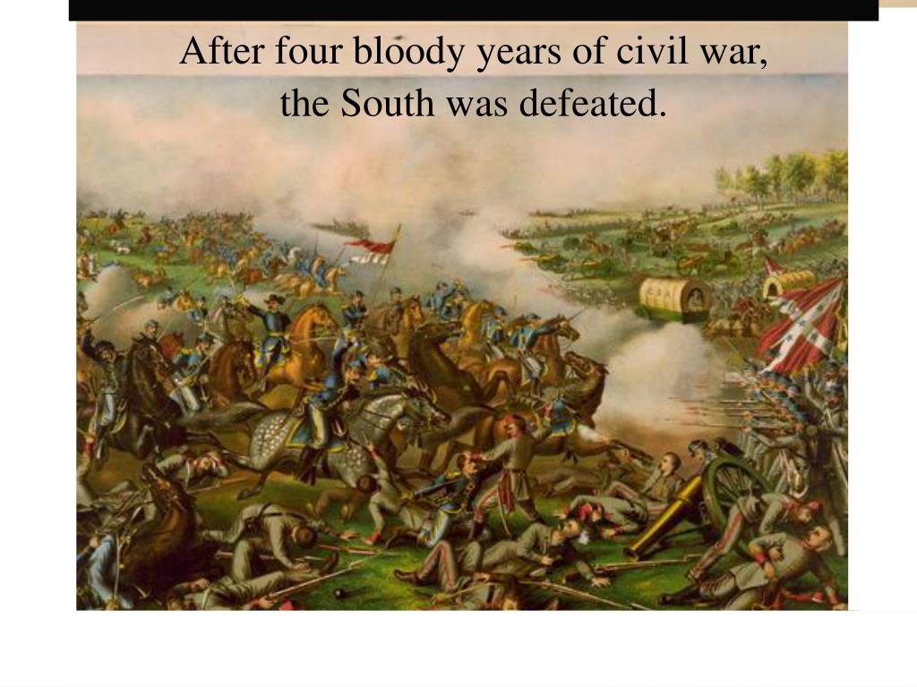 PPT - The American Civil War (1861-1865): Union vs. Confederacy ...