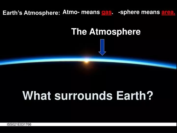 PPT - What surrounds Earth? PowerPoint Presentation, free download - ID ...