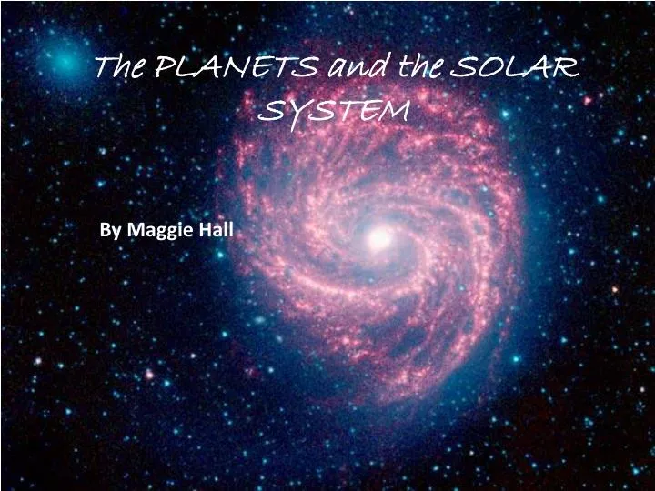 PPT - The PLANETS and the SOLAR SYSTEM PowerPoint Presentation, free ...