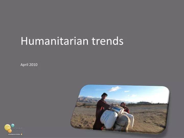 PPT - Humanitarian trends PowerPoint Presentation, free download - ID ...