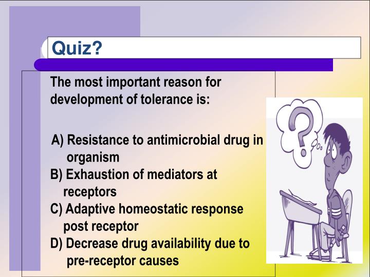 PPT - TOLERANCE, DESENSITIZATION & ADVERSE DRUG REACTIONS PowerPoint ...