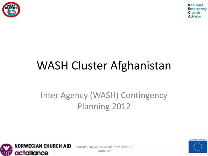 PPT - WASH Cluster Afghanistan PowerPoint Presentation, free download ...