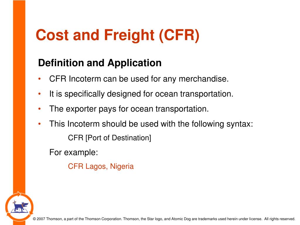 PPT - Terms of Trade or Incoterms PowerPoint Presentation, free ...