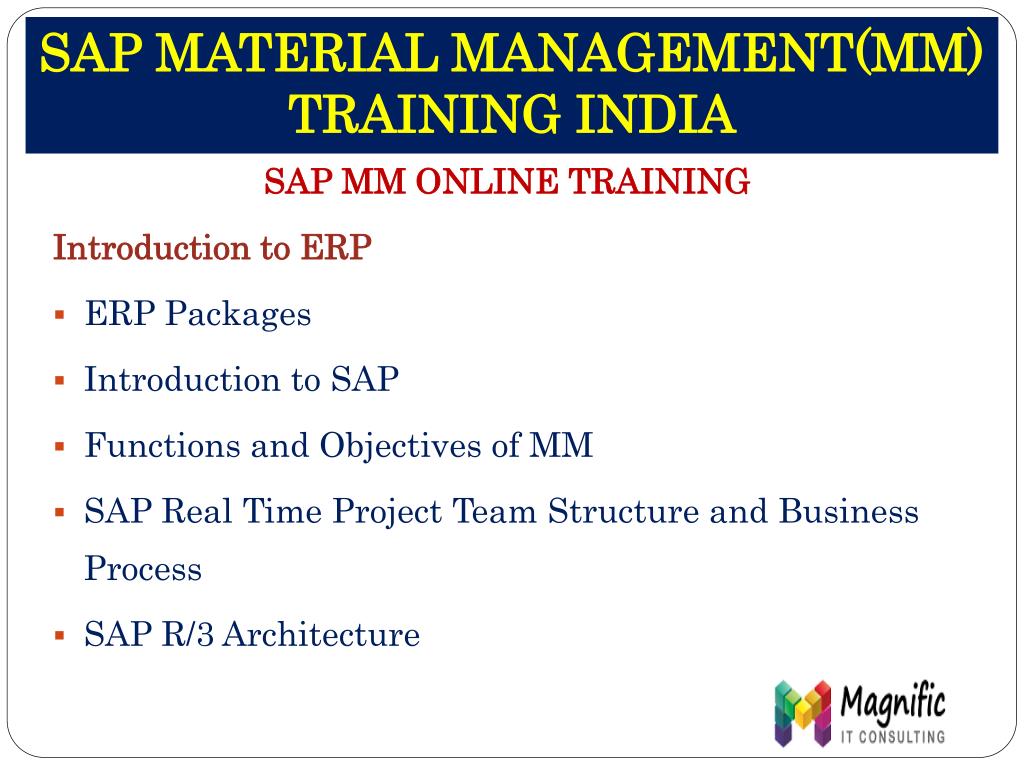 PPT - Sap Material Management(MM) online training usa,uk,canada,pu ...