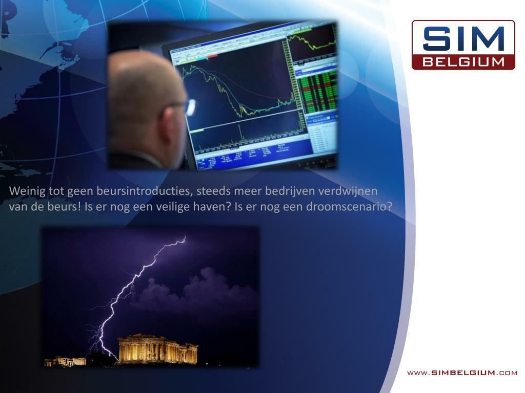 PPT - Financieel economische crisis, faillissementen, weinig start-ups ...