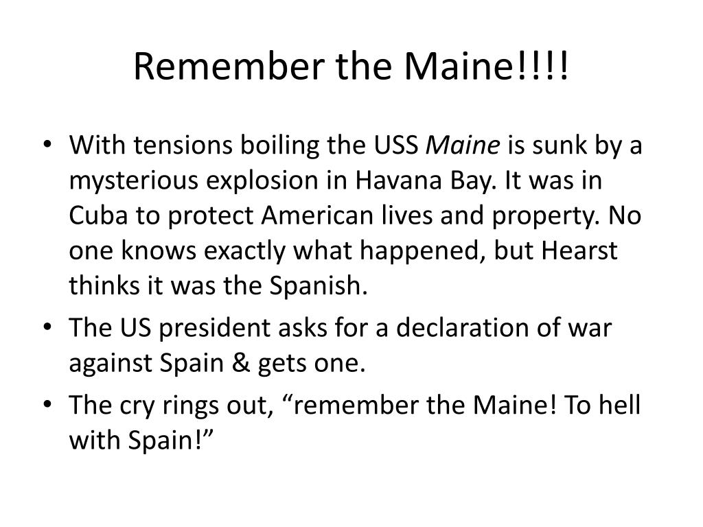 PPT - The Spanish American War PowerPoint Presentation, free download ...