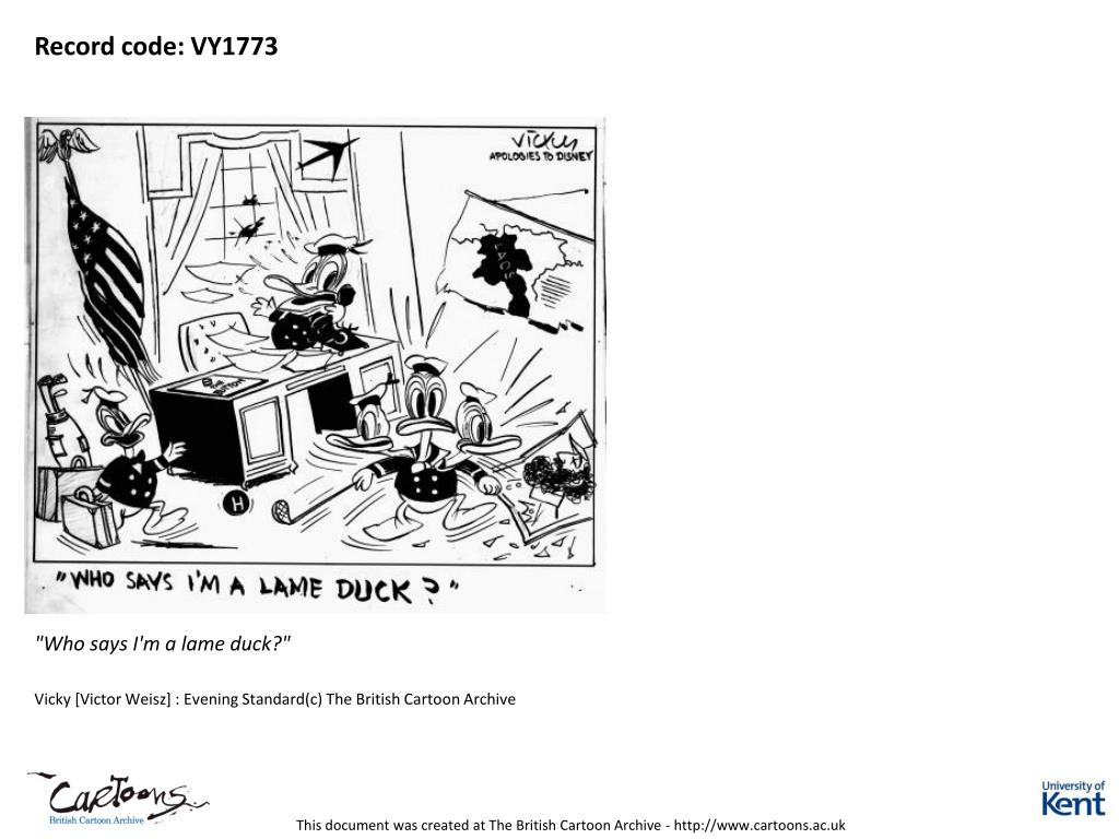 PPT - This document was created at The British Cartoon Archive ...