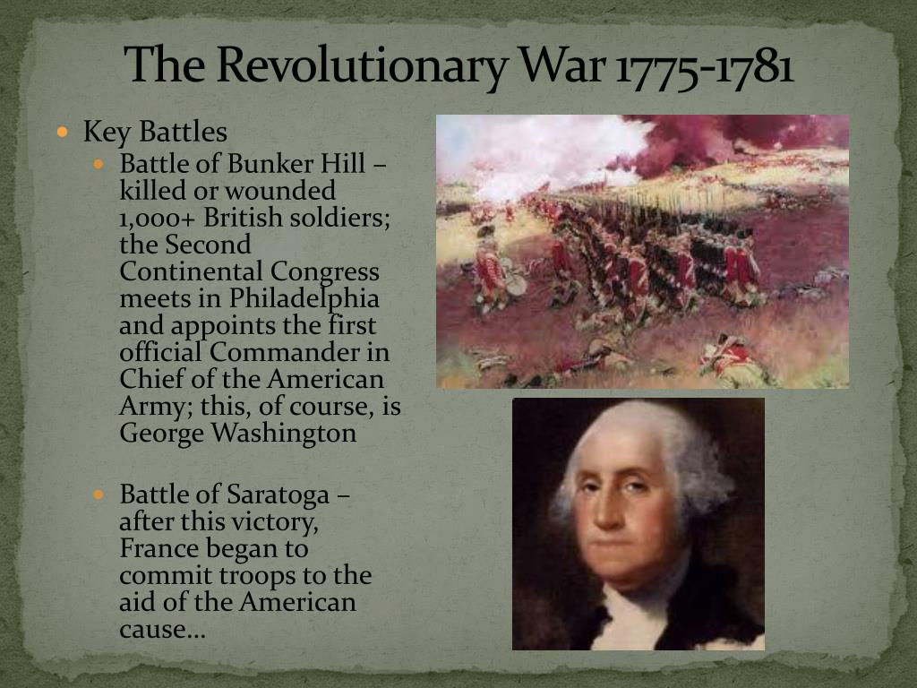 PPT - The Revolutionary Period 1750- 1800 PowerPoint Presentation, free ...