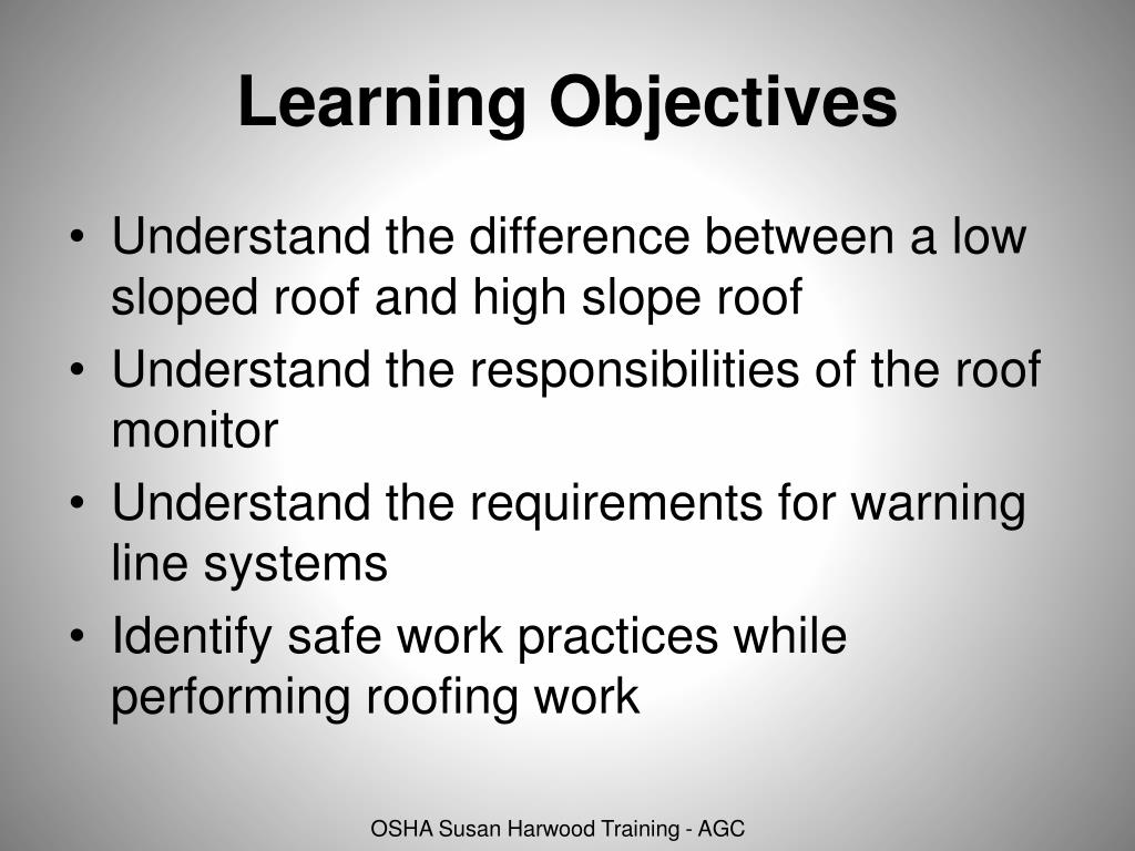 PPT - Fall Protection Susan Harwood Grant Training Program 2013 ...