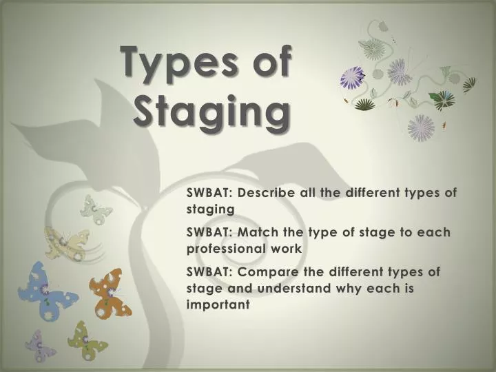 PPT - Types of Staging PowerPoint Presentation, free download - ID:2520206