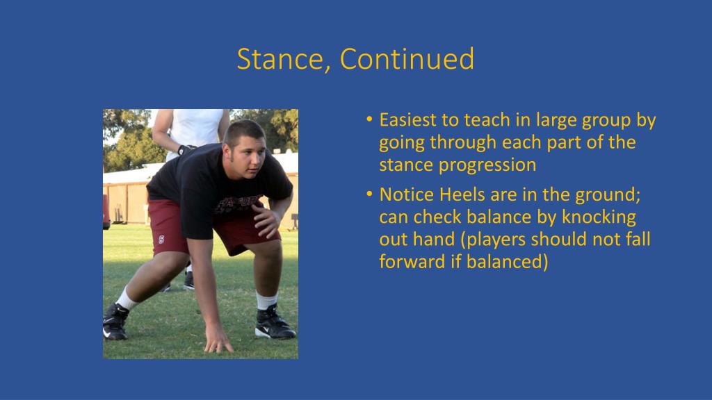 Ppt Offensive Line Drills And Progression Powerpoint Presentation