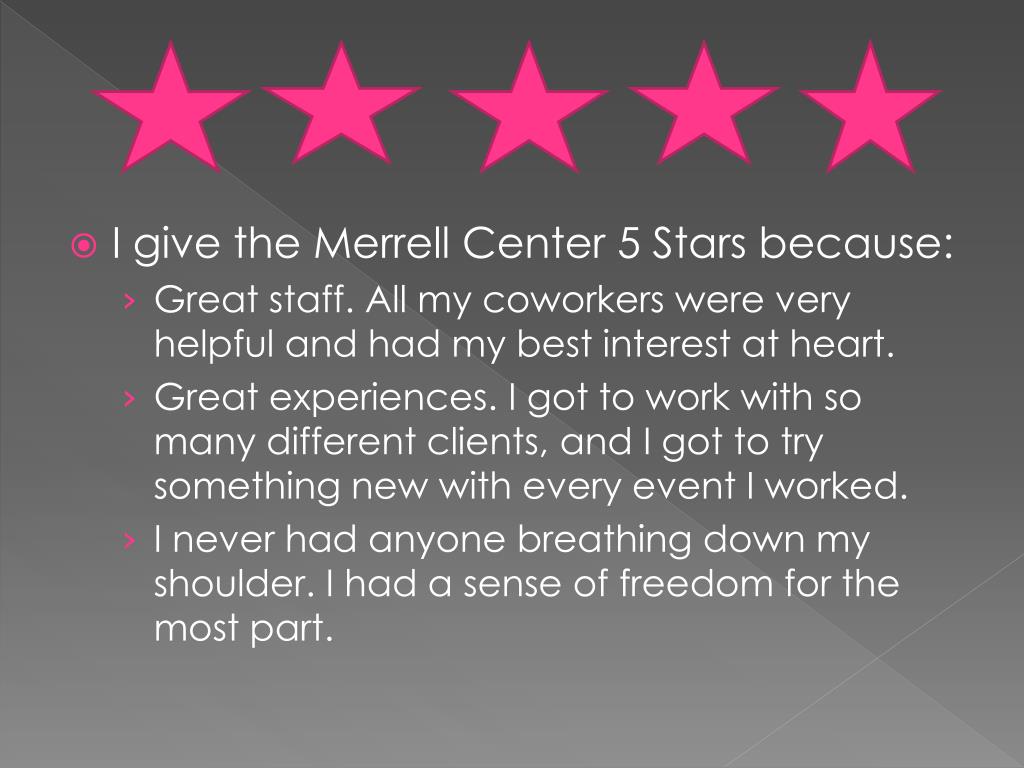 PPT - Leonard E. Merrell Center 6301 South Stadium Lane Katy, TX 77494 ...