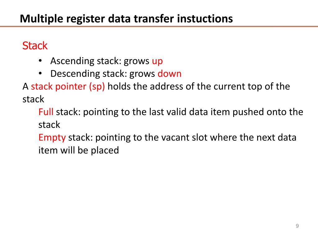 PPT - Multiple data transfer instructions PowerPoint Presentation, free ...