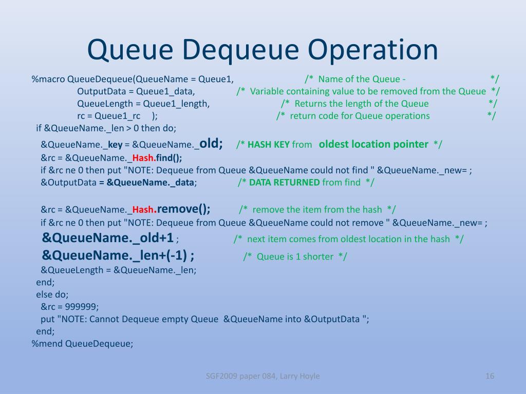 Ppt Implementing Stack And Queue Data Structures With Sas ® Hash Objects Powerpoint