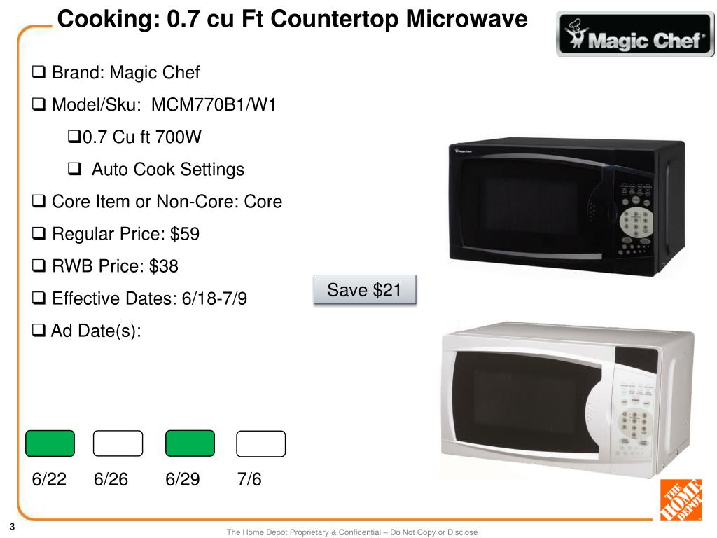 PPT - Brand: Magic Chef Model/Sku: HMBR350SE / 637-338 3.5 Cu Ft ...