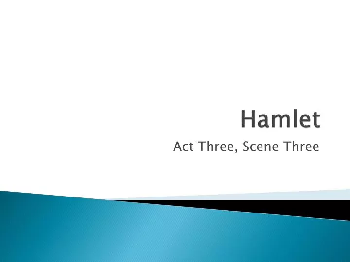 PPT - Hamlet PowerPoint Presentation, free download - ID:2521038