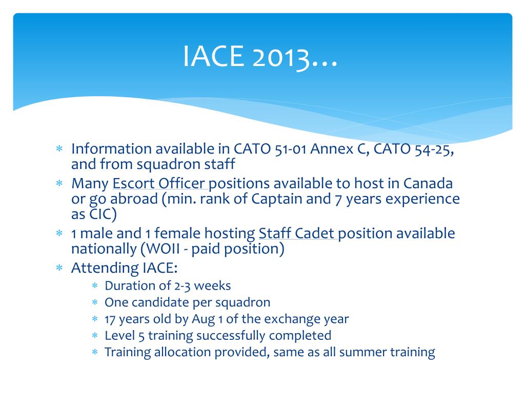 PPT - International Air Cadet Exchange – Israel 2012 PowerPoint ...