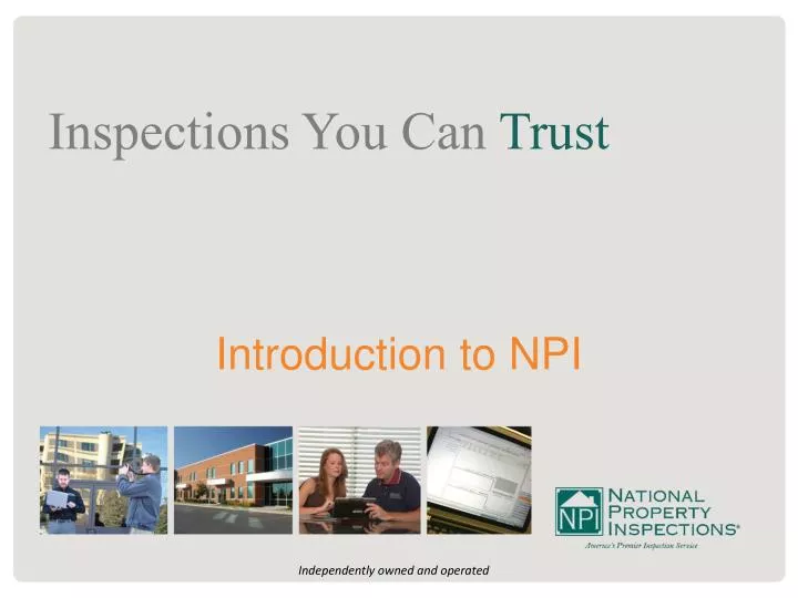 PPT - Introduction to NPI PowerPoint Presentation, free download - ID ...