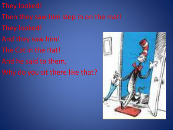 PPT - The Cat in the Hat PowerPoint Presentation - ID:2522184