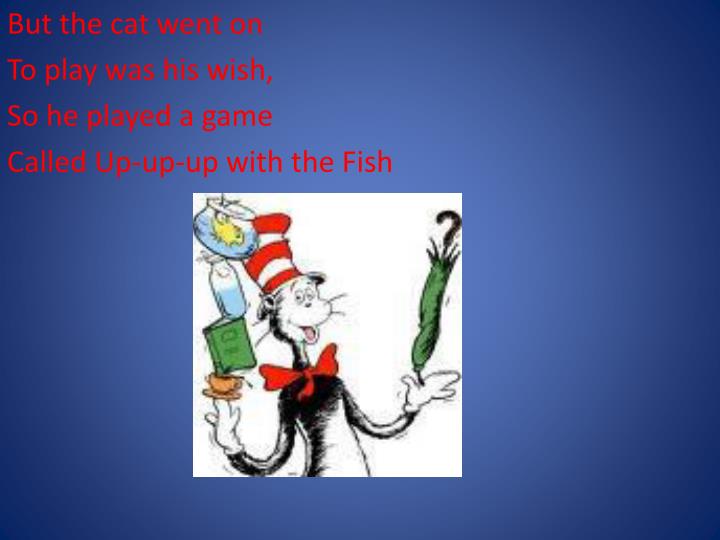PPT - The Cat in the Hat PowerPoint Presentation - ID:2522184