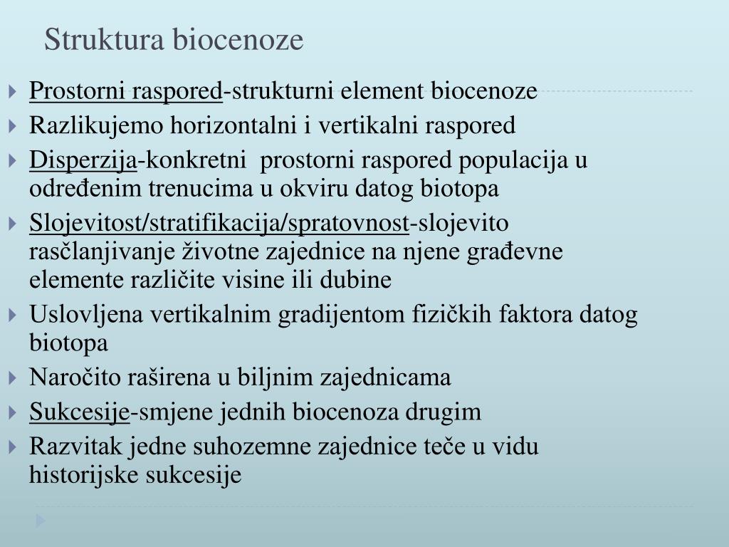 PPT - INTERNACIONALNI UNIVERZITET TRAVNIK EKOLOŠKI FAKULTET PowerPoint ...