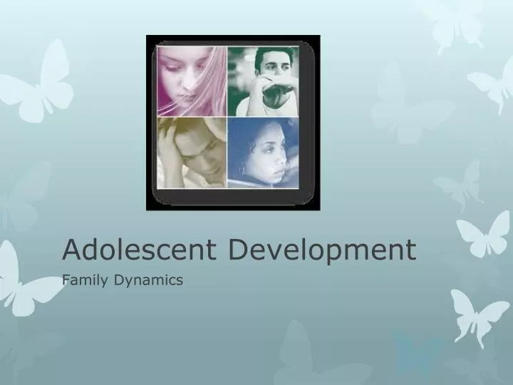 PPT - Adolescent Development PowerPoint Presentation, free download ...