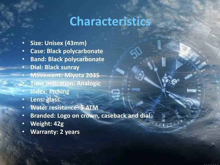 PPT - Characteristics PowerPoint Presentation, free download - ID:2522639