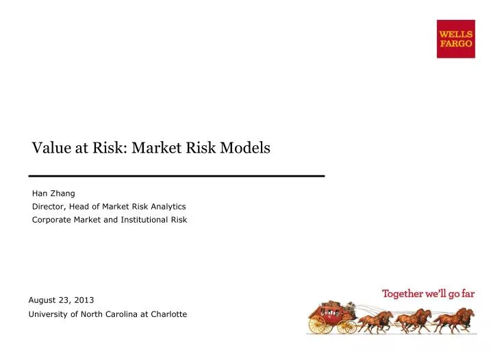 PPT - Value at Risk: Market Risk Models PowerPoint Presentation, free ...
