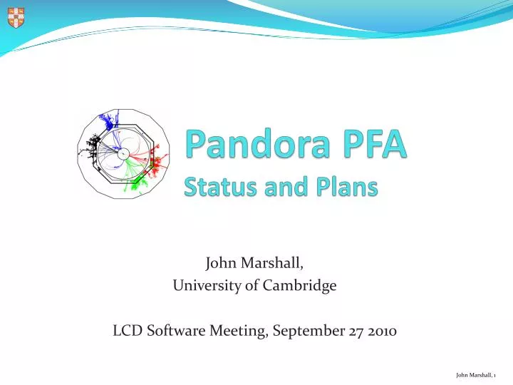 PPT - Pandora PFA Status and Plans PowerPoint Presentation, free ...