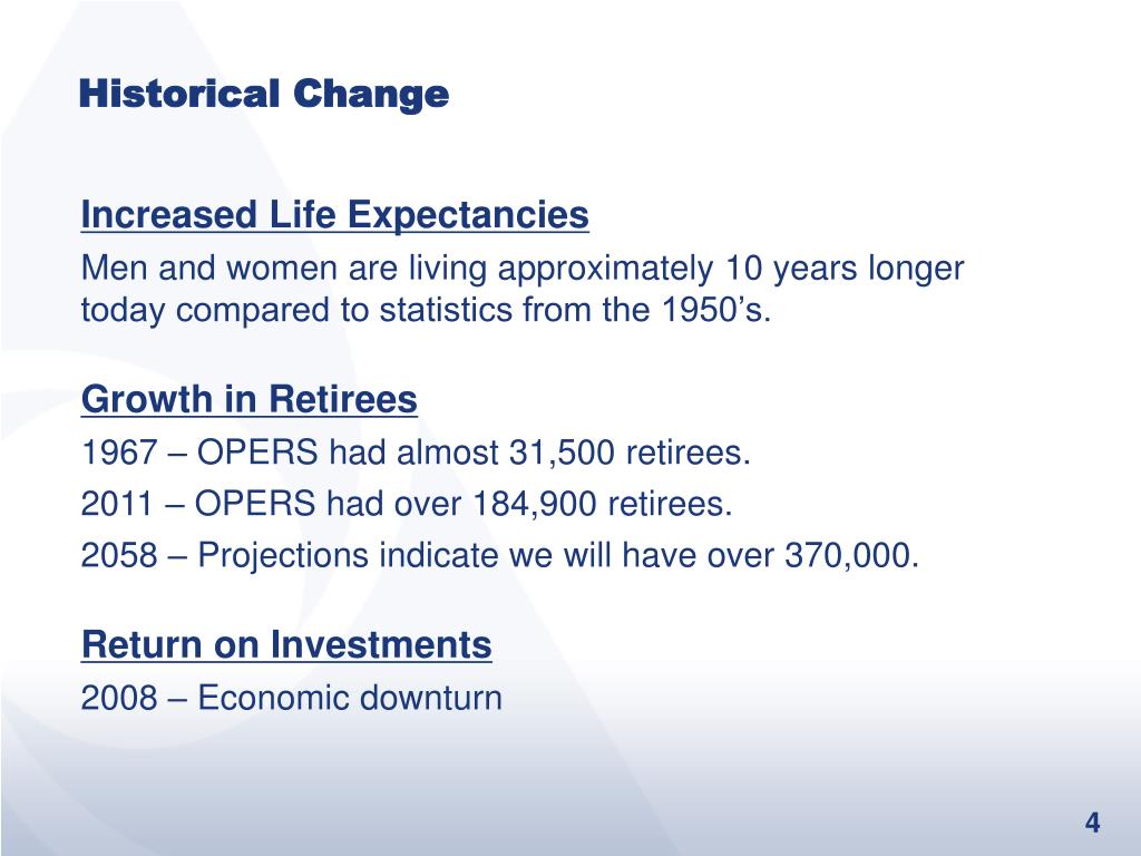 PPT - OPERS Pension Plan Changes and Health Care PowerPoint ...