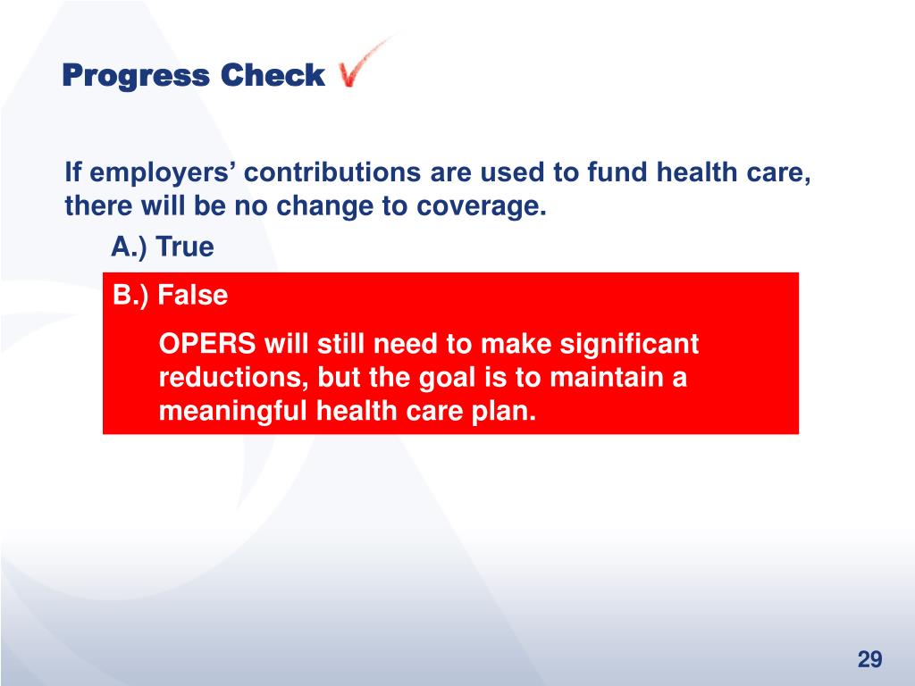 PPT - OPERS Pension Plan Changes and Health Care PowerPoint ...