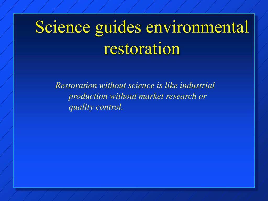 PPT - Environmental Restoration Science: the Exxon Valdez Oil Spill ...