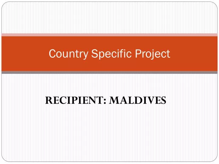 PPT - Country Specific Project PowerPoint Presentation, free download ...