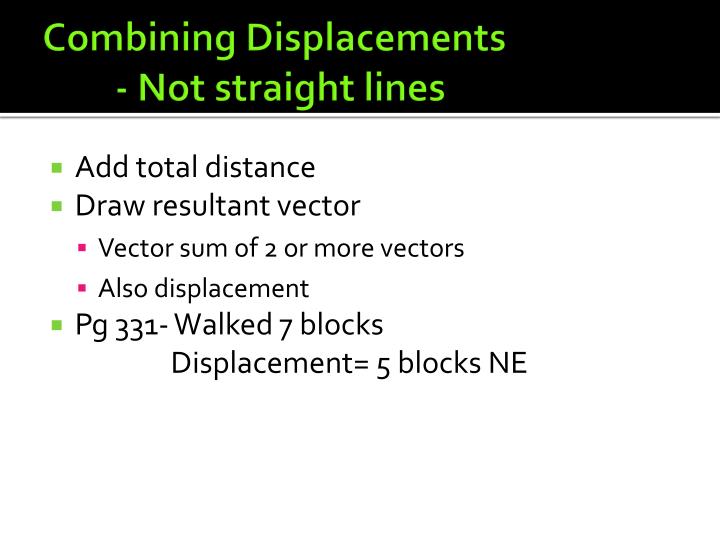 PPT - Distance and Displacement PowerPoint Presentation - ID:2525830
