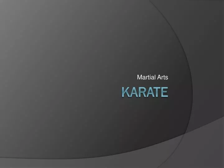 PPT - Karate PowerPoint Presentation, free download - ID:2526030