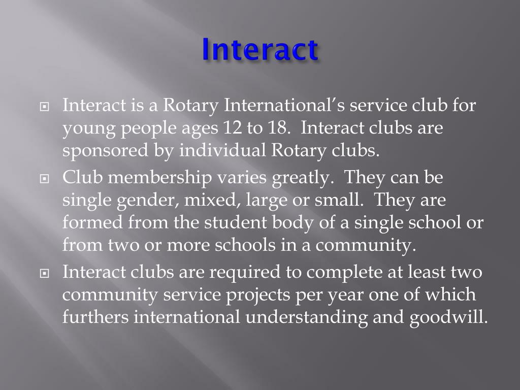 PPT - Discovering the Rotary Experience: Service, Ethics, and Community ...
