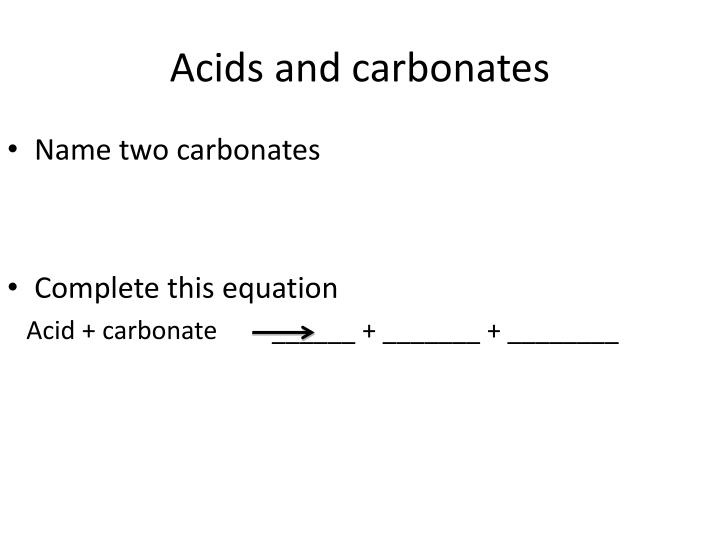 PPT - 7H Solutions and 7F Simple Chemical Reactions PowerPoint ...