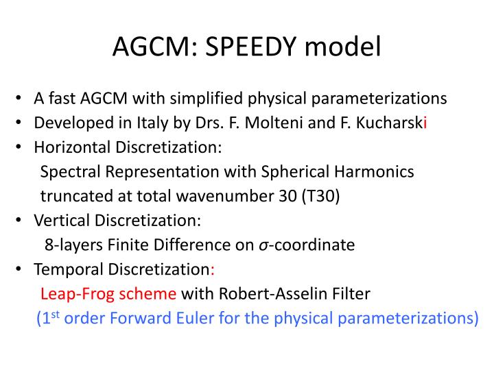 PPT - Reduction of Temporal Discretization Error in an Atmospheric ...