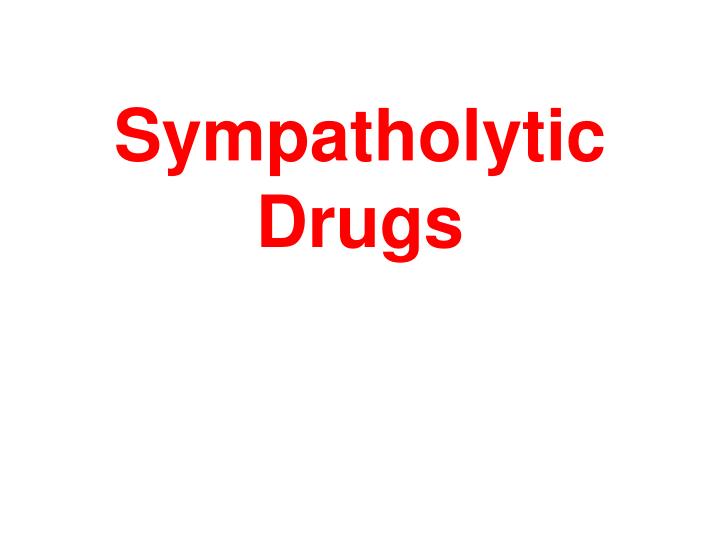 PPT - CARDIOVASCULAR DRUGS PowerPoint Presentation - ID:2526273