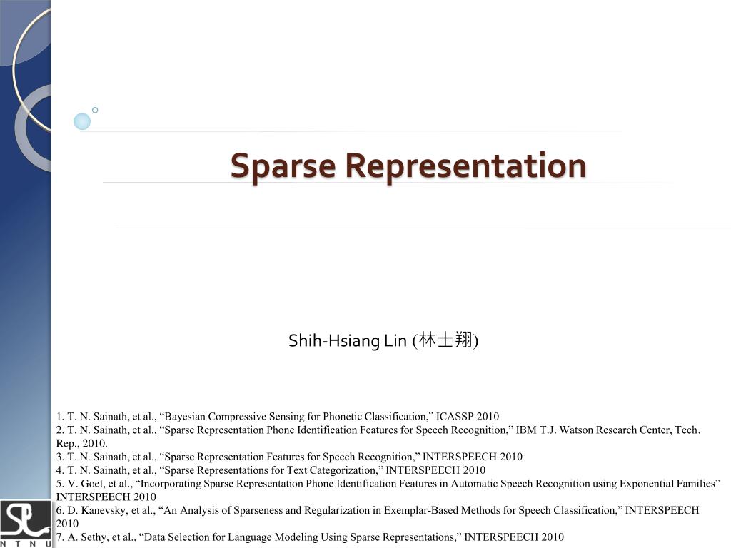 PPT - Sparse Representation PowerPoint Presentation, free download - ID ... PPT - Sparse Representation PowerPoint Presentation, free download - ID ...