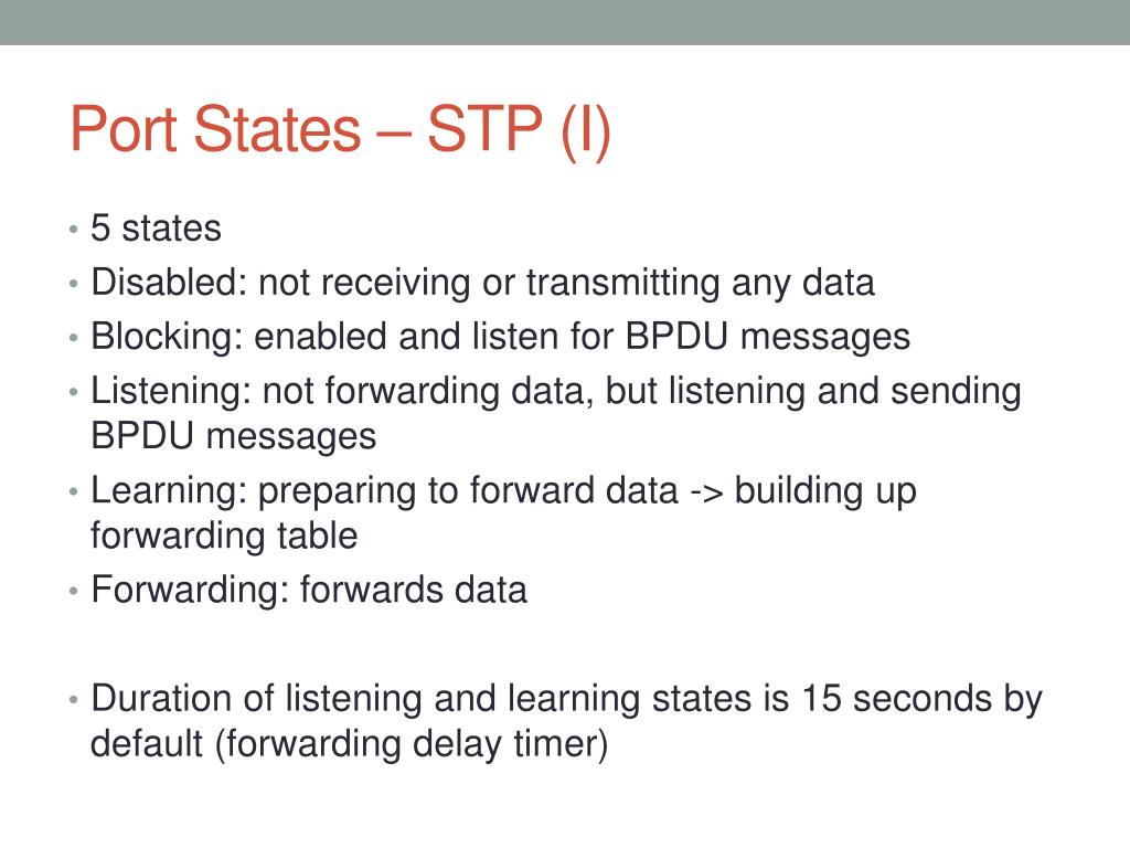 PPT - Spanning tree Protocol (STP) Variants PowerPoint Presentation ... PPT - Spanning tree Protocol (STP) Variants PowerPoint Presentation ...