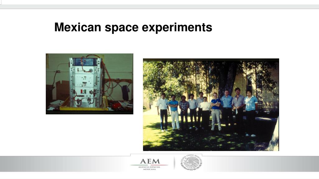 PPT - Challenges and Opportunities of the Mexican Space Agency ...