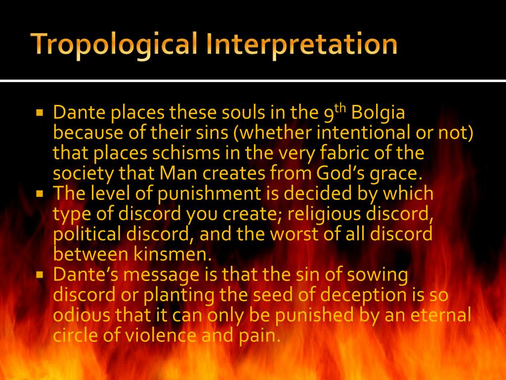 PPT - Canto XXVIII Circle 8 Bolgia 9 PowerPoint Presentation, free ...