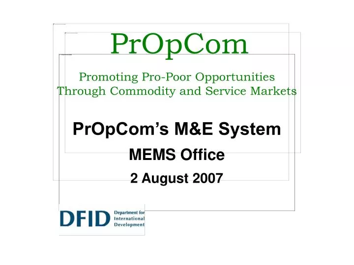 PPT - PrOpCom PowerPoint Presentation, free download - ID:2527130