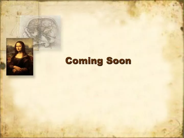 PPT - Coming Soon PowerPoint Presentation, free download - ID:2527825