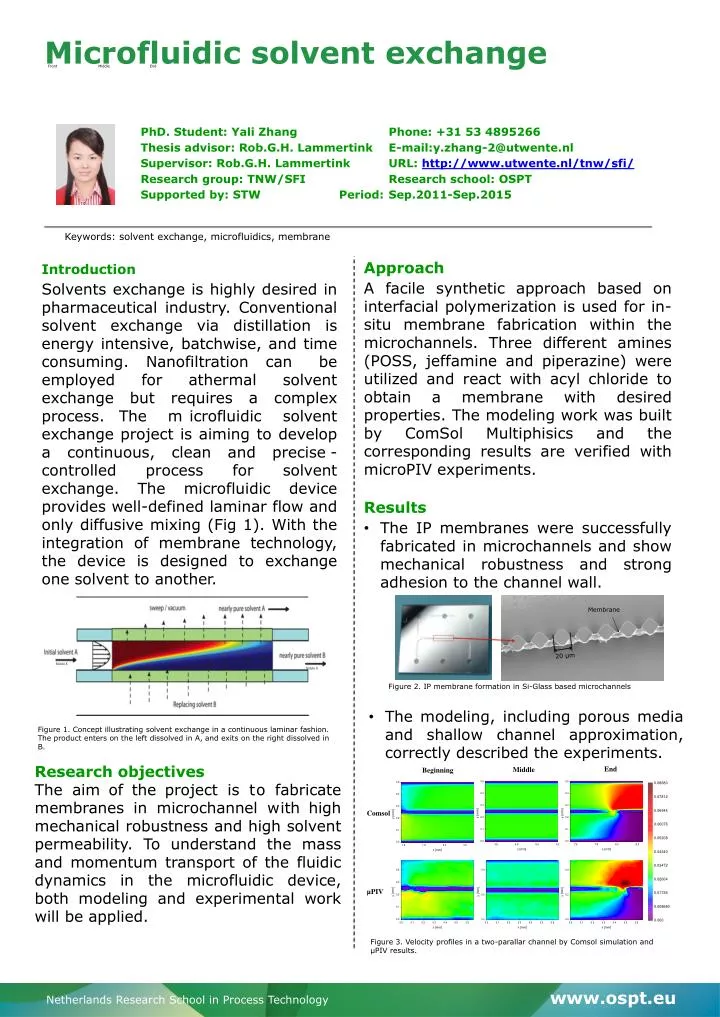 PPT - Microfluidic solvent exchange PowerPoint Presentation, free ...