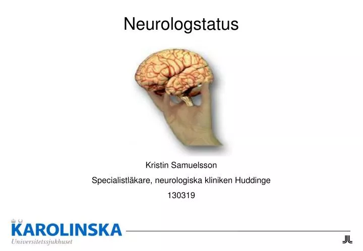 PPT - Neurologstatus PowerPoint Presentation, free download - ID:2528552