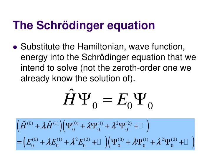 PPT - Lecture 14 Time-independent perturbation theory PowerPoint ... PPT - Lecture 14 Time-independent perturbation theory PowerPoint ...