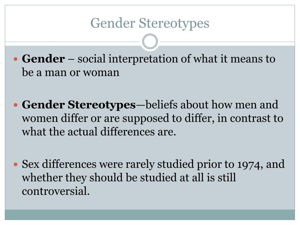 PPT - Gender and Culture Differences in Personality PowerPoint ...