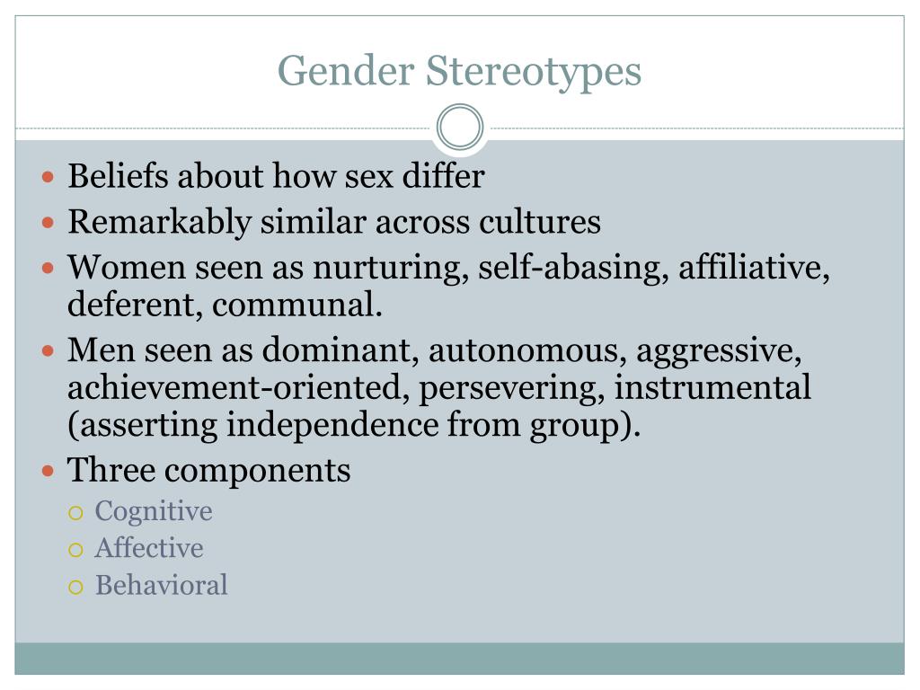 PPT - Gender and Culture Differences in Personality PowerPoint ...